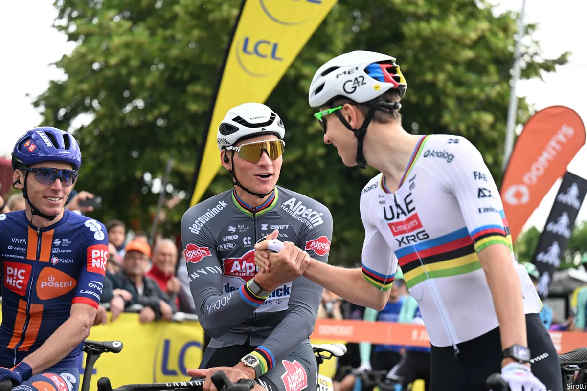 Ex-renner ziet dat Van der Poel Pogacar-code gekraakt heeft: 'Tadej ...