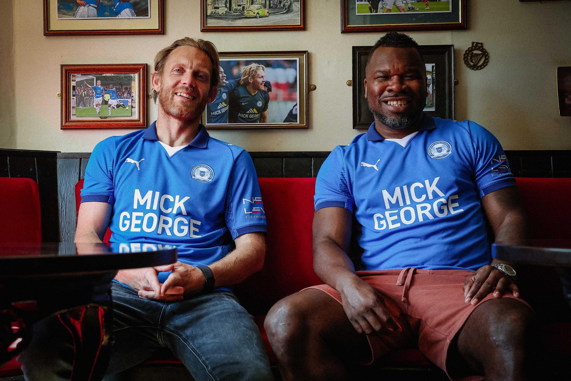 Peterborough United's new home shirt includes an homage to club heroes ...