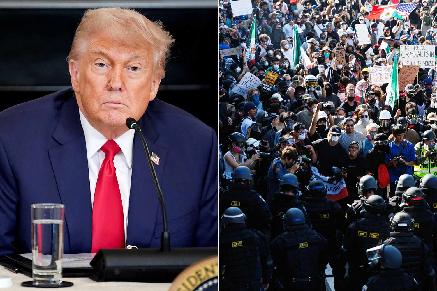 Donald Trump to Deploy 700 U.S. Marines to Los Angeles amid Ongoing ...