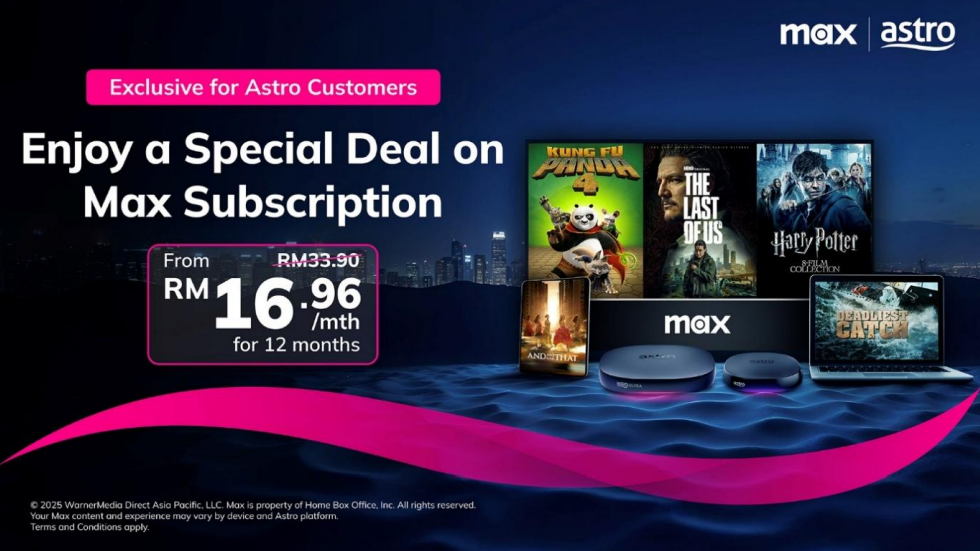 Astro customers can get Max at up to 50% discount with 12-month ...