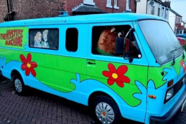 Buckley Mystery Machine's animal charities fundraising farewell
