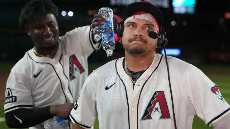 Diamondbacks' Josh Naylor launches epic walk-off grand slam, seems ...
