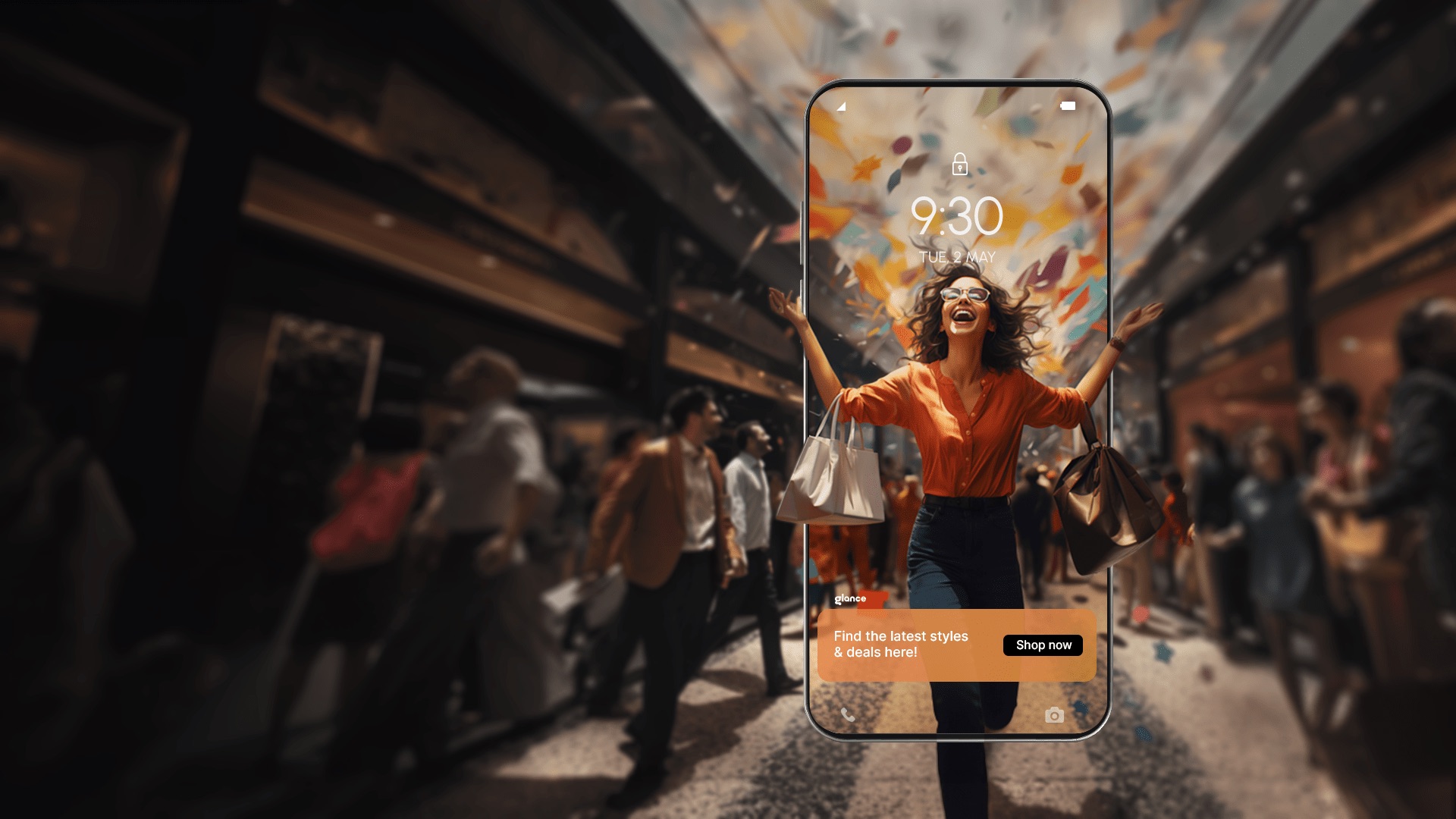 Samsung Makes Your Galaxy Lock Screen a Personal Shopper