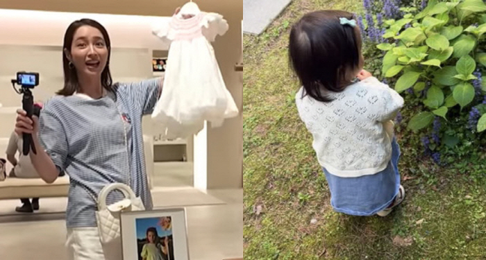 Lee Byung-hun ♥ Lee Min-jung, happy to find her daughter's dress in Japan