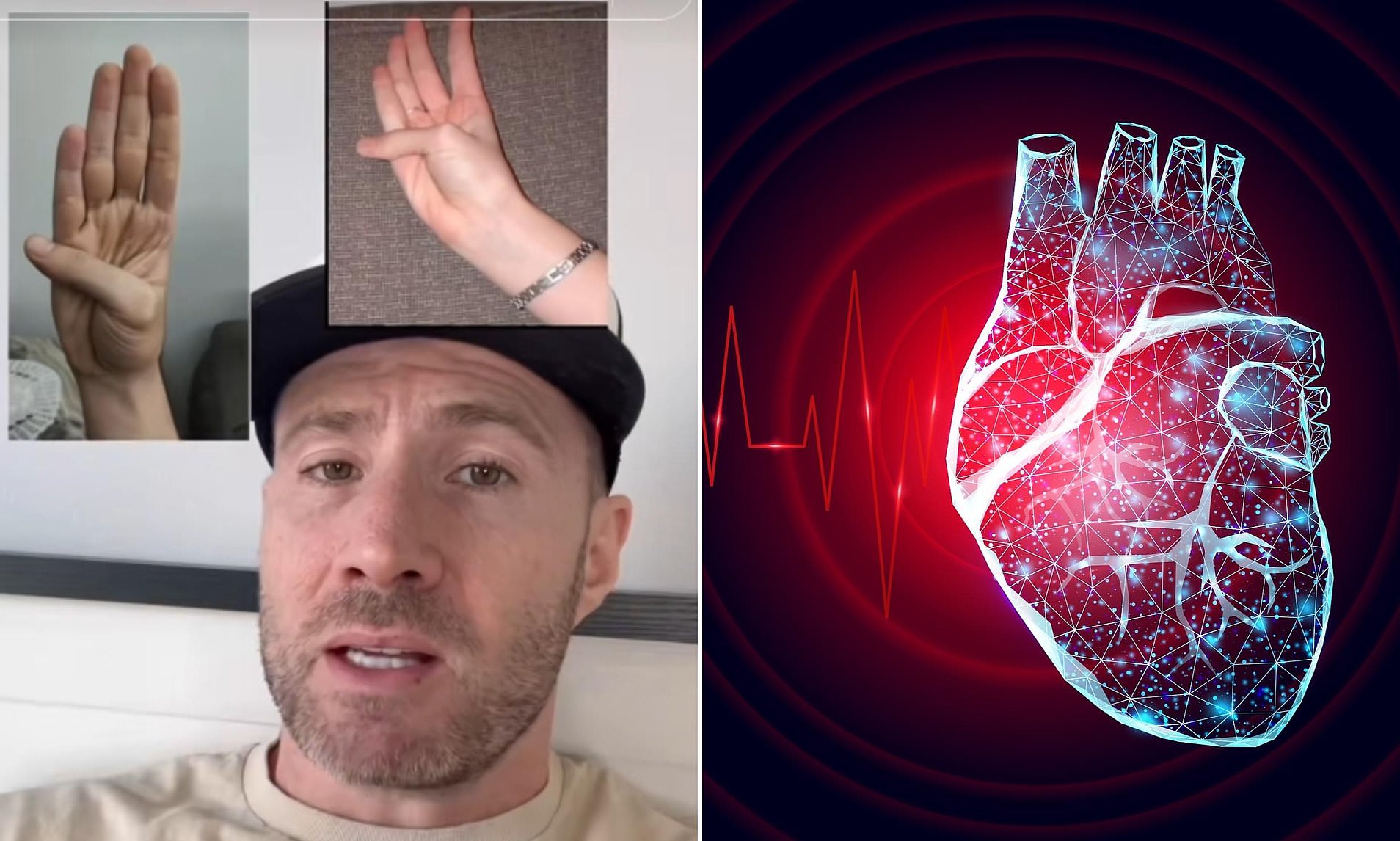 Doctor reveals the simple thumb test that can show a 'ticking time bomb ...