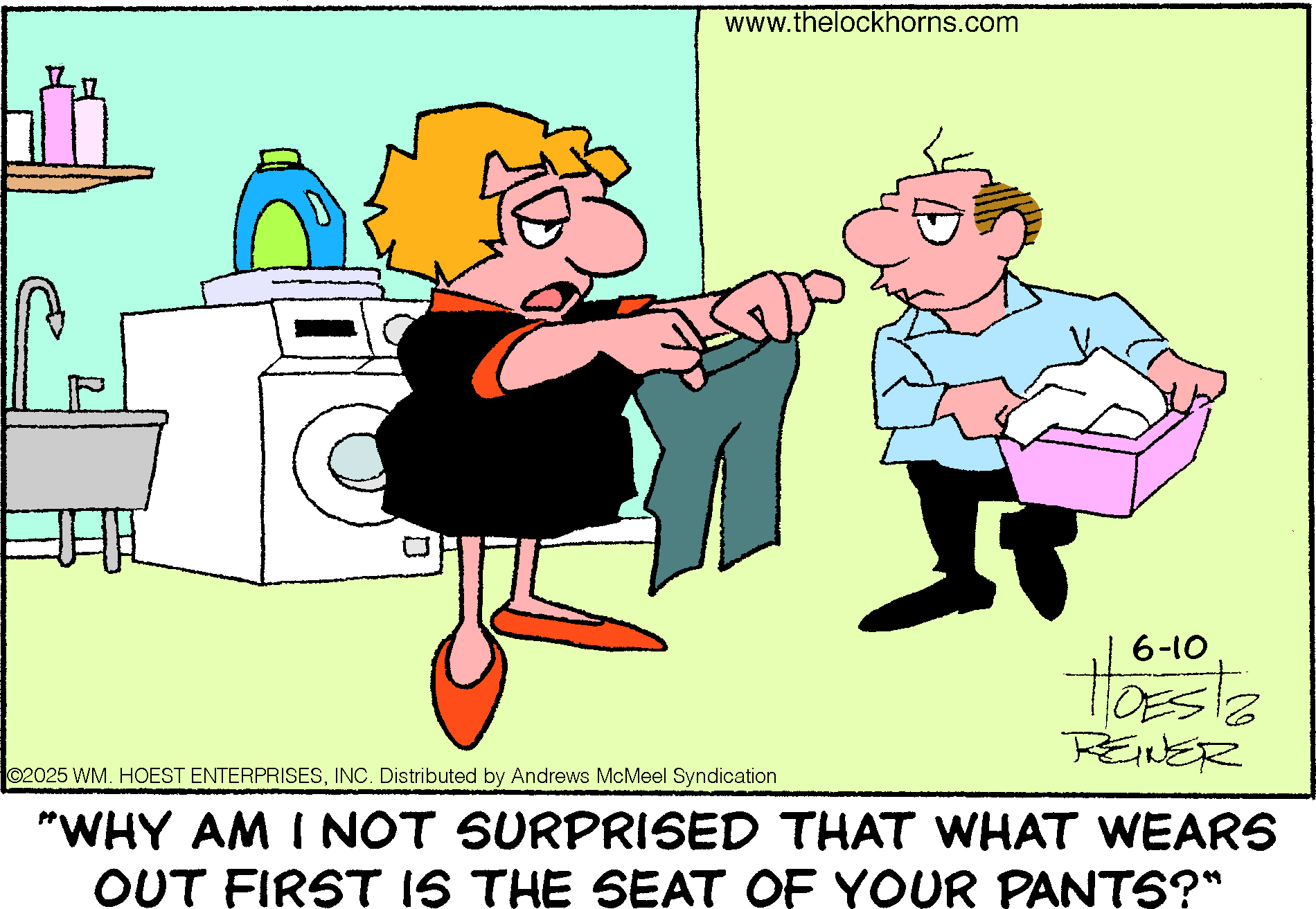 The Lockhorns by Bunny Hoest and John Reiner