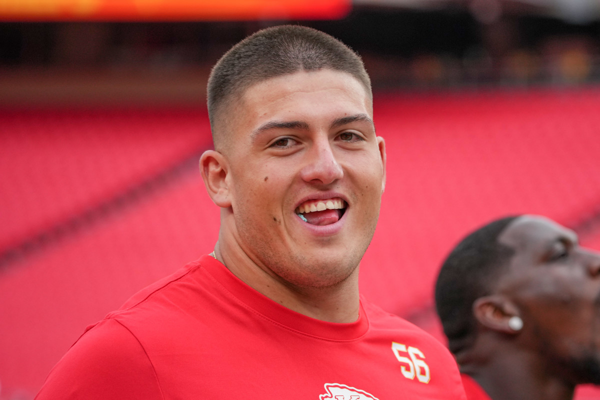 Chiefs DE George Karlaftis to throw ceremonial first pitch at what ...