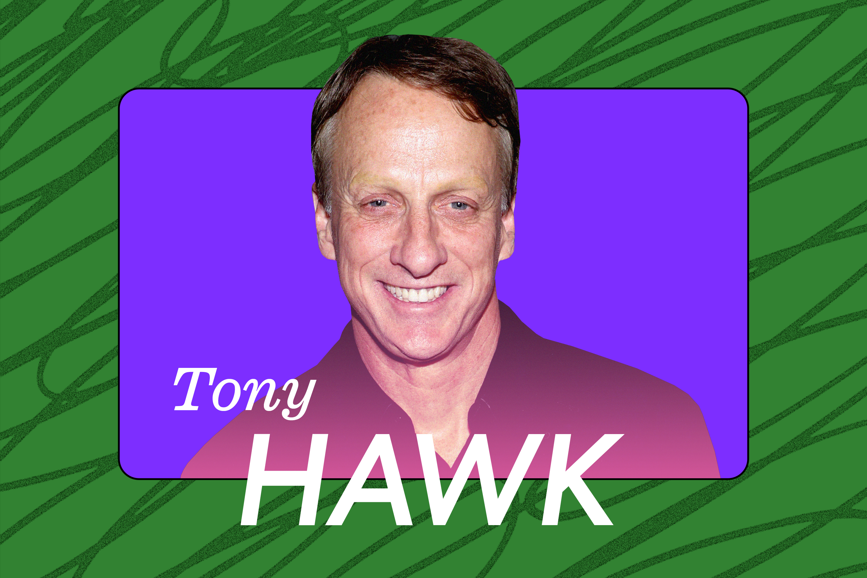 Tony Hawk's latest trick? Being a cool grandpa.