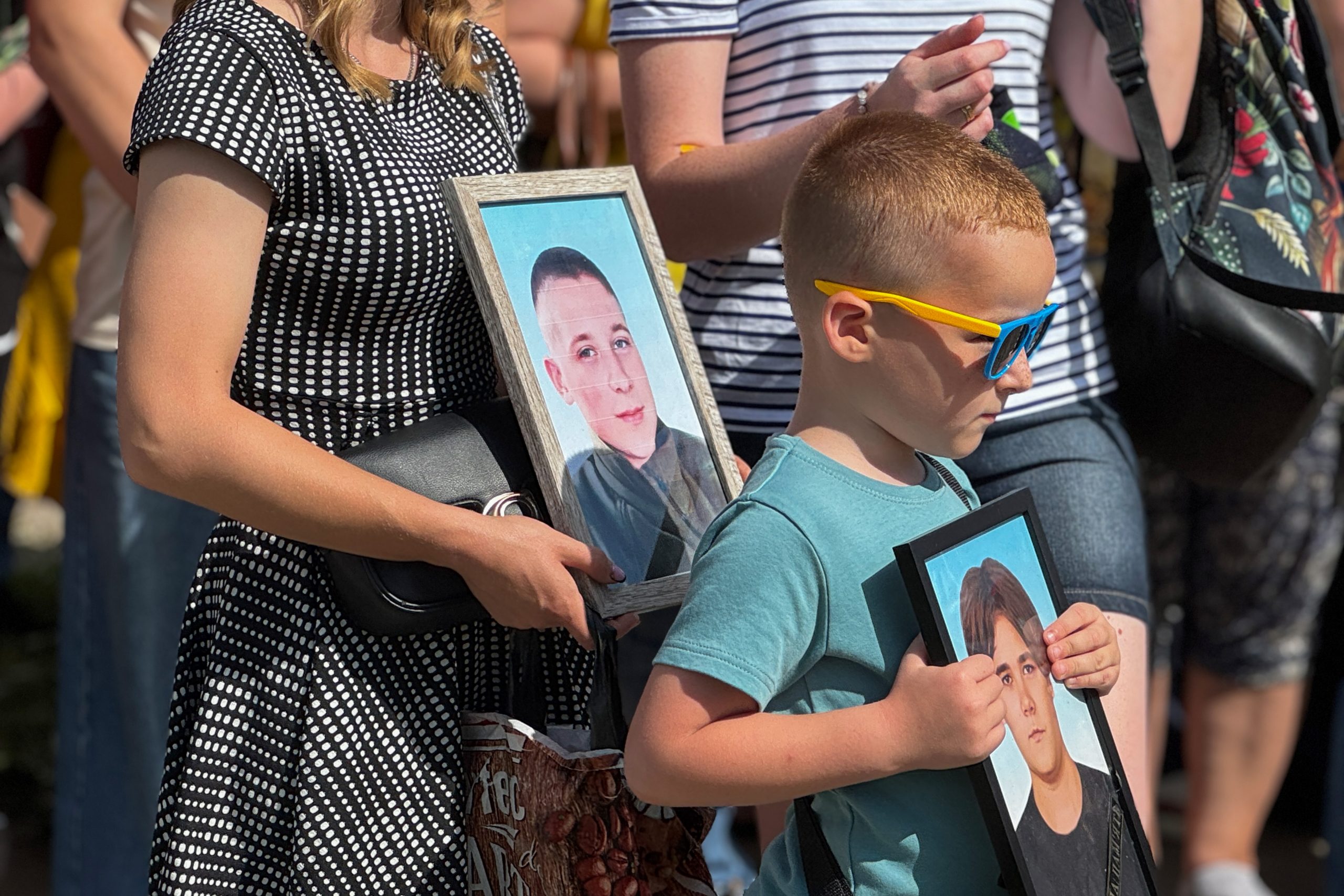 Heartfelt tribute in Ukraine honors child victims of Russian attacks