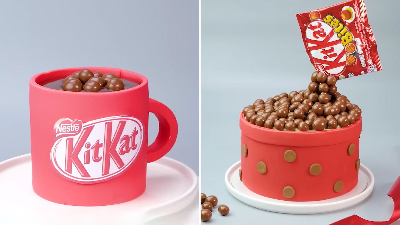 Calling all KitKat fans! 🍫 These illusion cakes turn chocolate dreams ...
