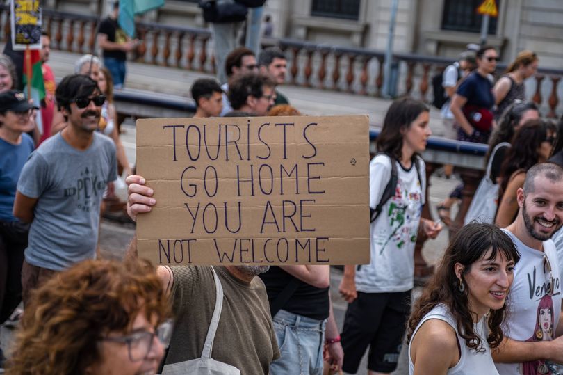 Spanish locals tell 'rude Brits' to 'go home' as tension rises in Barcelona