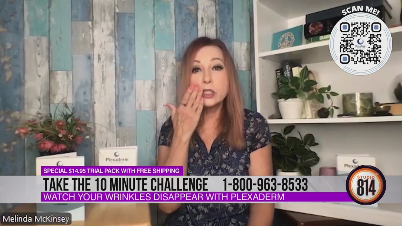 Take the ten minute challenge and watch fine lines and wrinkles disappear with Plexaderm