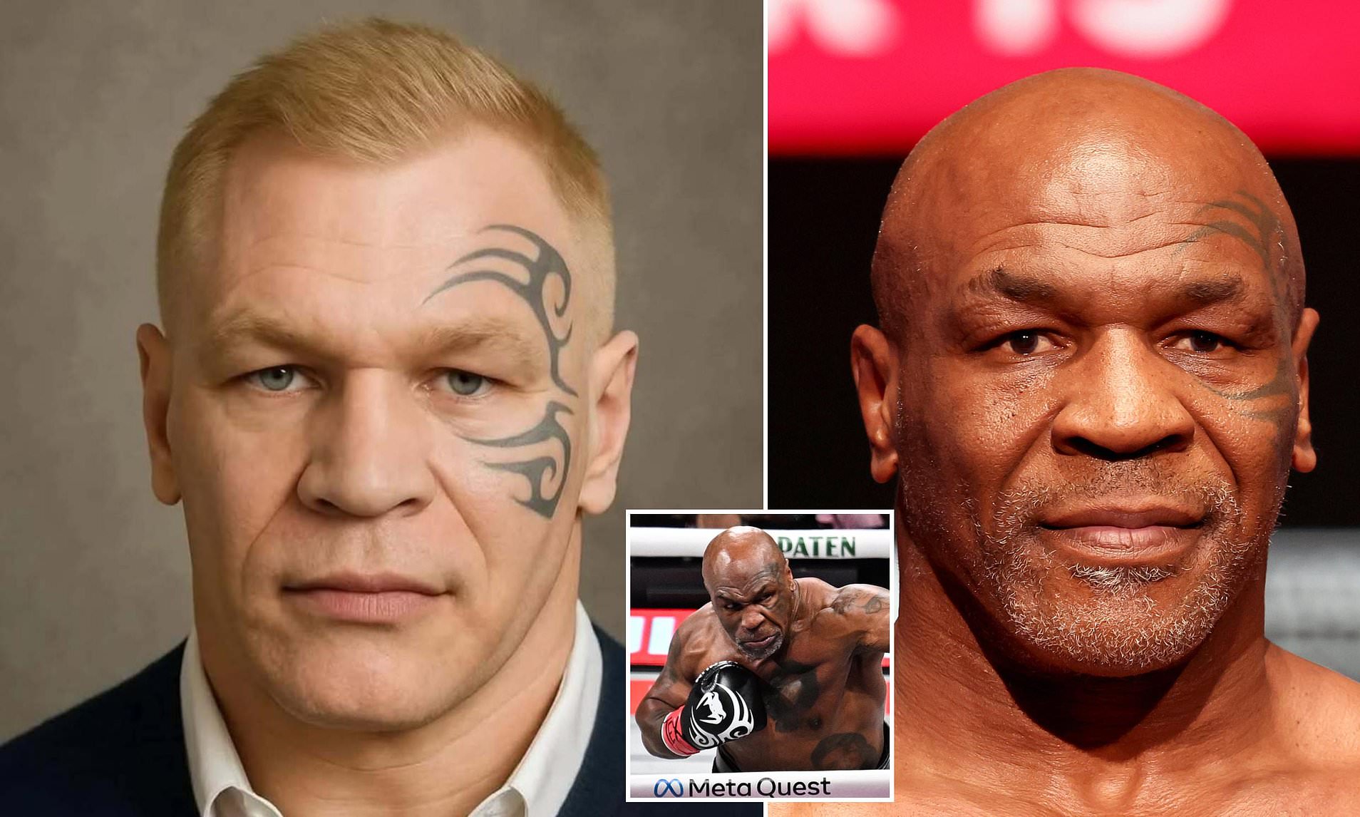 Mike Tyson posts bizarre AI-produced 'White Mike' portrait - and fans ...