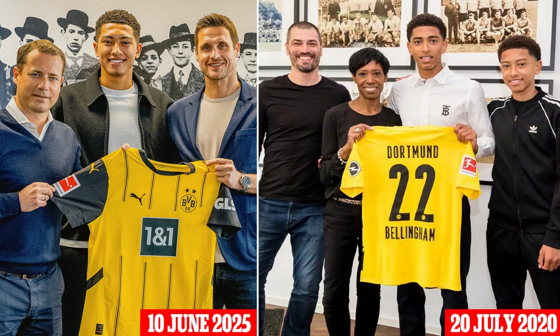 Jobe Bellingham completes £32m move to Borussia Dortmund