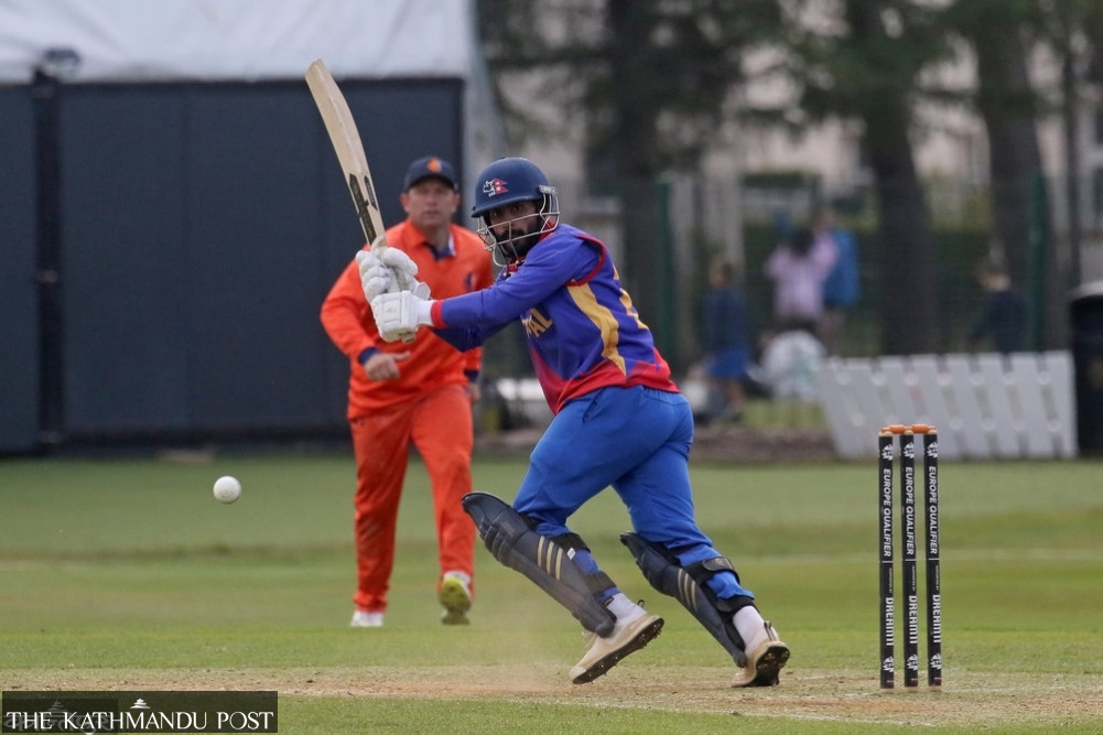 Nepal post 237-run target against Netherlands