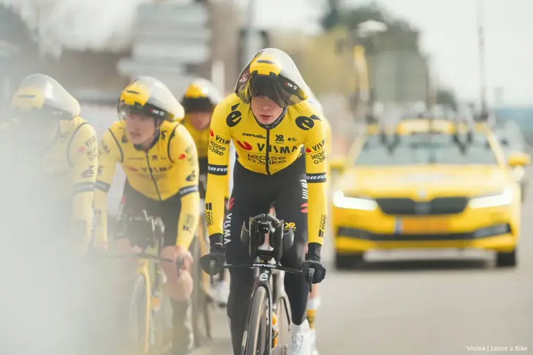 Favorites team time trial stage 5 Vuelta a España 2025 | Some teams ...