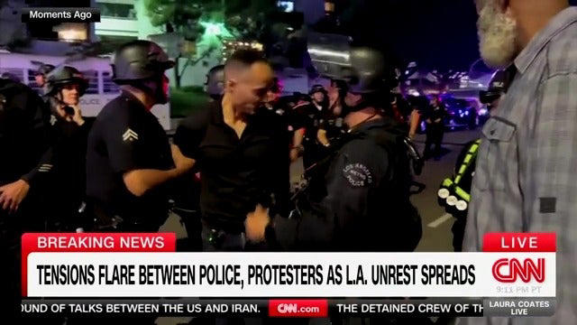 CNN responds after police detain correspondent Jason Carroll during LA ...