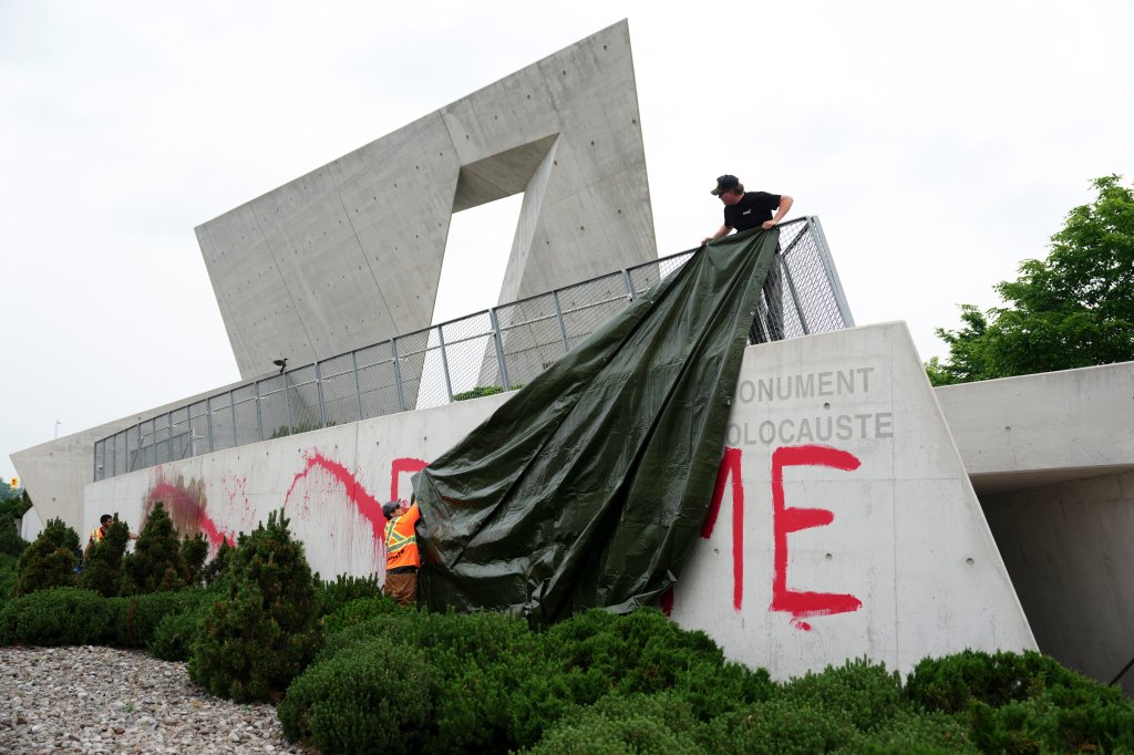 National Holocaust Monument vandalism investigated as potential hate crime