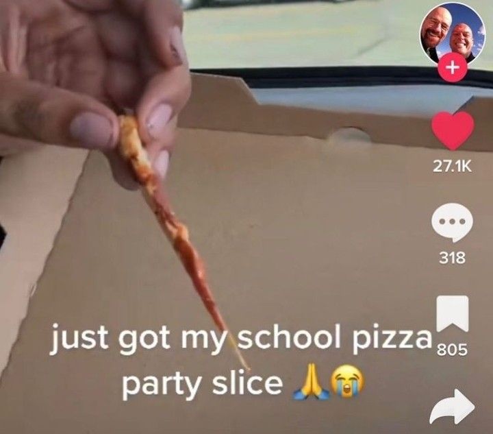 Why Were Class Pizza Party Slices So Small? The Sad Meaning Behind The Viral 'School Pizza Party ...