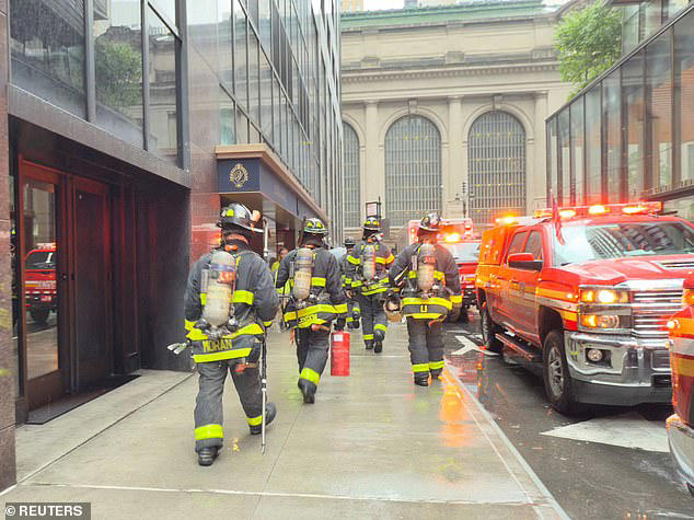 Grand Central SHUTS DOWN as fire sparks massive emergency response in ...