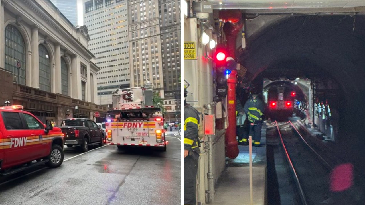 Service at Grand Central resumes after fire breaks out