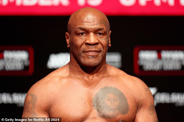 Mike Tyson posts bizarre AI-produced 'White Mike' portrait - and fans ...