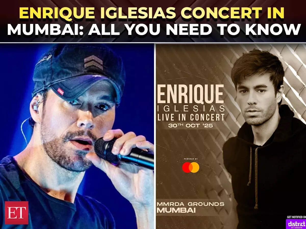 Ignite the night: Enrique iglesias’ grand show in mumbai announced
