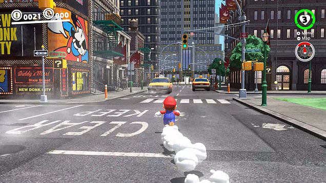 Super Mario Odyssey Nintendo Switch 2 gameplay