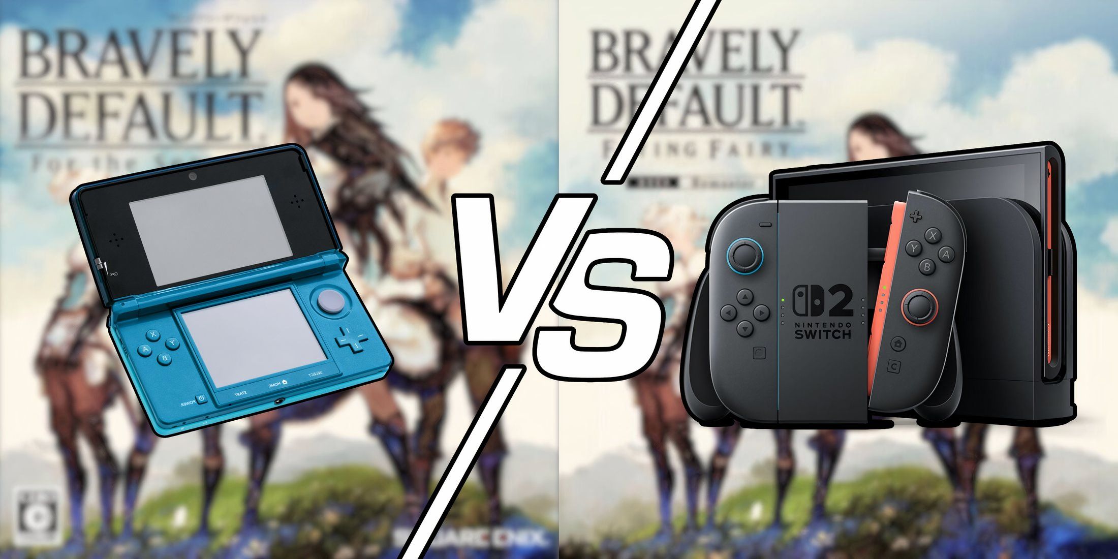 All Bravely Default HD Differences (Switch 2 vs 3DS)