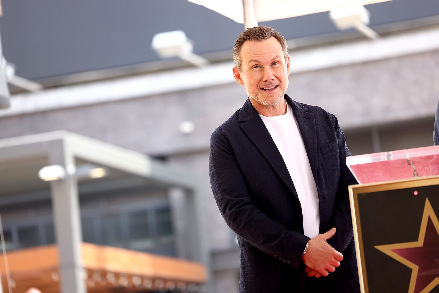 Christian Slater's 2 Daughters Make a Rare Appearance With Their Dad