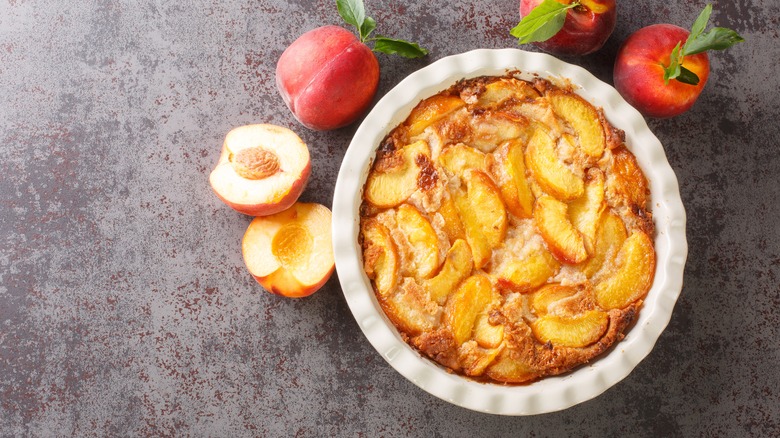 The Best Type Of Peaches For Homemade Cobbler