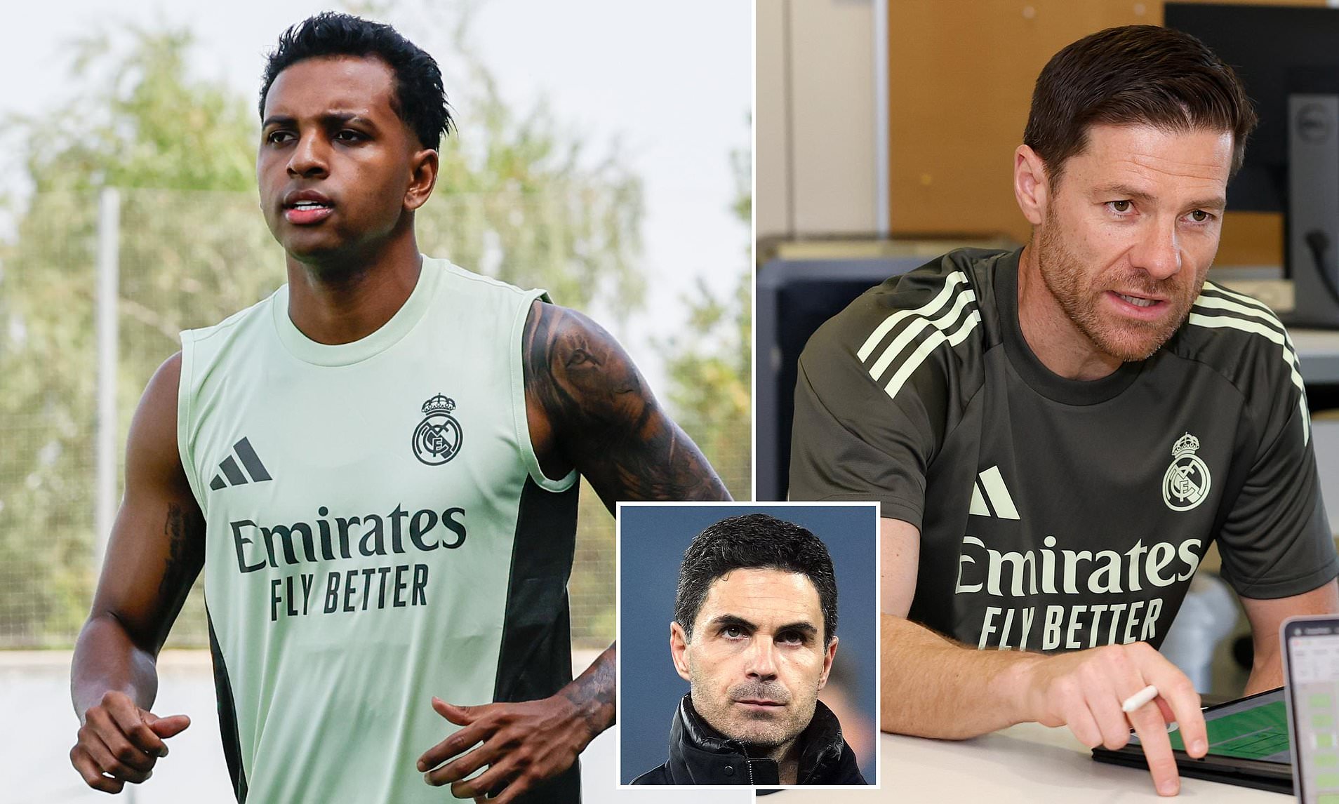 Rodrygo 'approached by multiple Premier League clubs including Arsenal ...