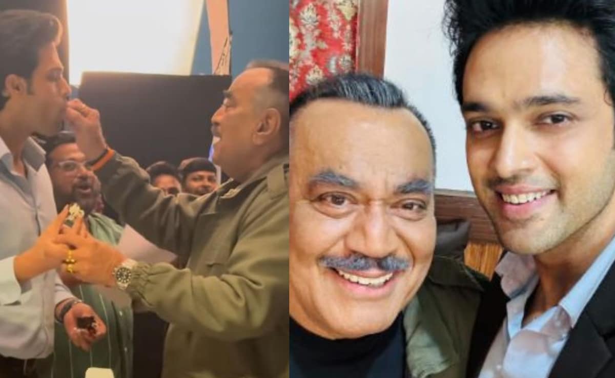 CID 2's Parth Samthaan Poses With OG ACP Pradyuman Shivaji Satam At ...