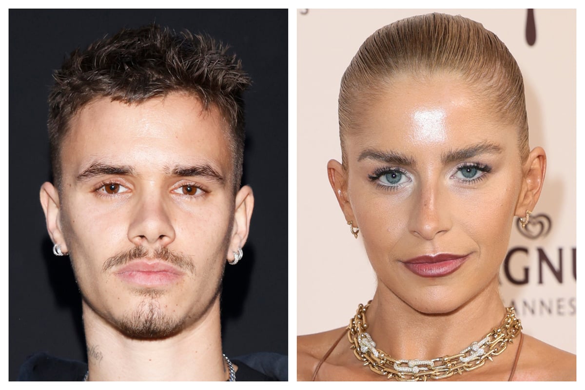 Romeo Beckham spotted leaving party with German influencer in Paris ...