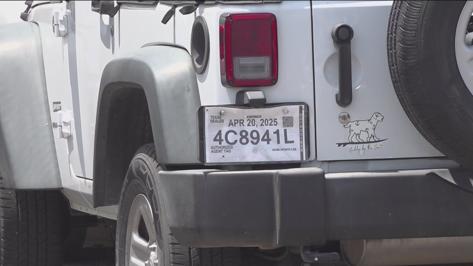 Texas to stop issuing temporary paper license plates