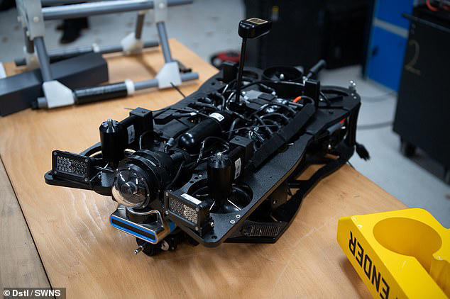 The underwater bomb robot fighting Russian targets threatening undersea ...