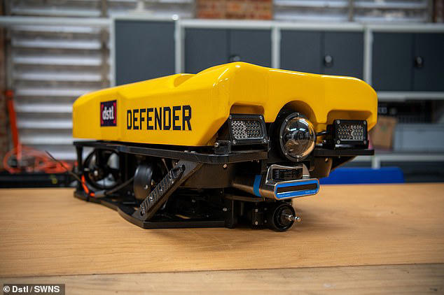 The underwater bomb robot fighting Russian targets threatening undersea ...