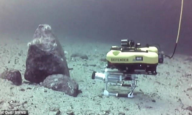 The underwater bomb robot fighting Russian targets threatening undersea ...