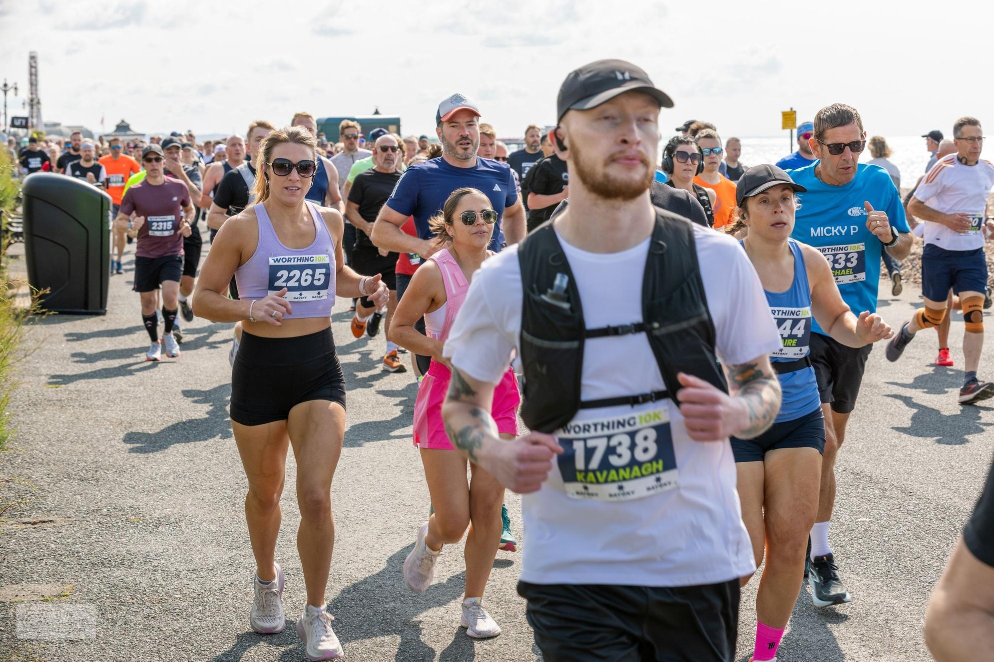 Worthing 10k and Junior Mile - 48 fantastic photos from town's big raceday