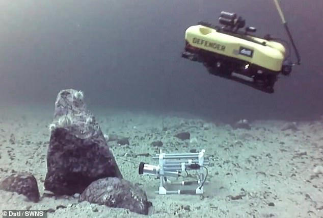 The underwater bomb robot fighting Russian targets threatening undersea ...