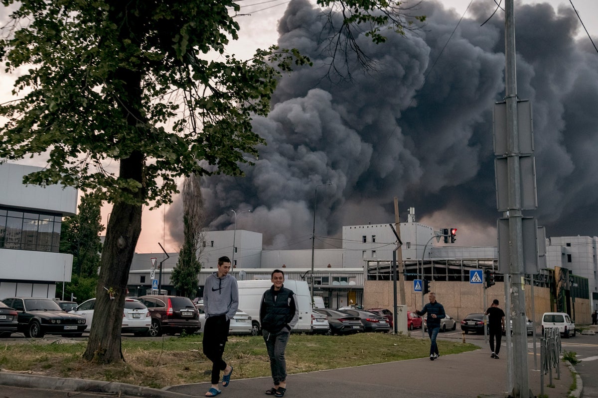 Ukraine-Russia war latest: Putin’s forces launch five-hour drone ...