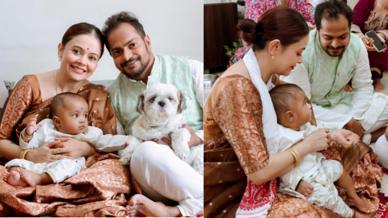 Devoleena Bhattacharjee and Shanawaz Shaikh reveal the face of their ...