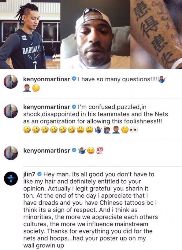 Kenyon Martin Faced Backlash for 2017 Comments on Jeremy Lin’s Dreadlocks