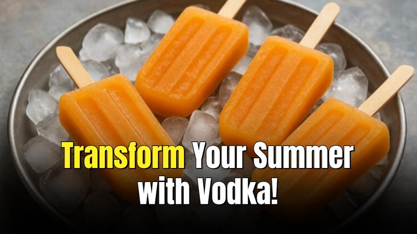 Vodka Ice Lollies (Boozy Popsicle Recipe for Summer)