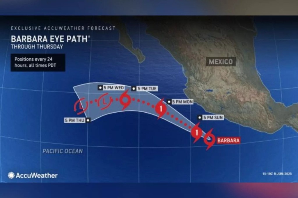 Tropical Storm Barbara upgraded to hurricane as expert notes ‘highly ...