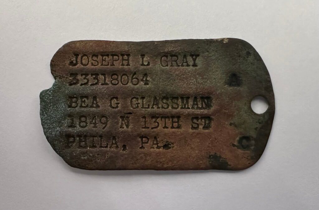 Dog tag of fallen WW2 soldier returned to family 80 years after his death