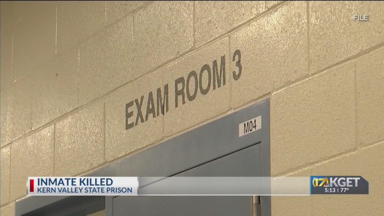 Inmate killed at Kern Valley State Prison