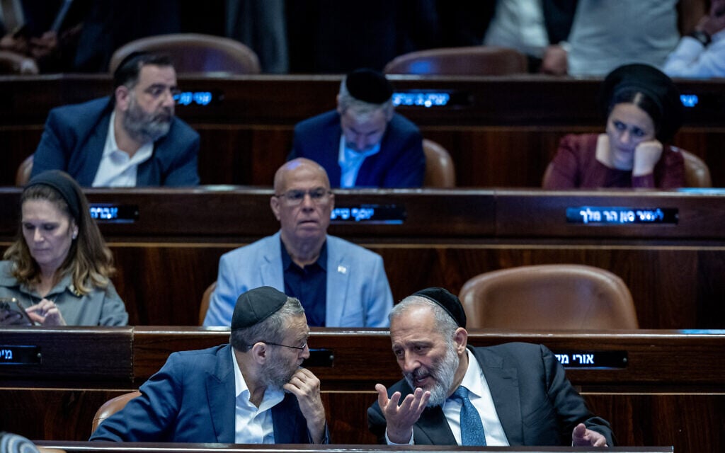 Haredi Shas party again threatens to bolt government over enlistment ...