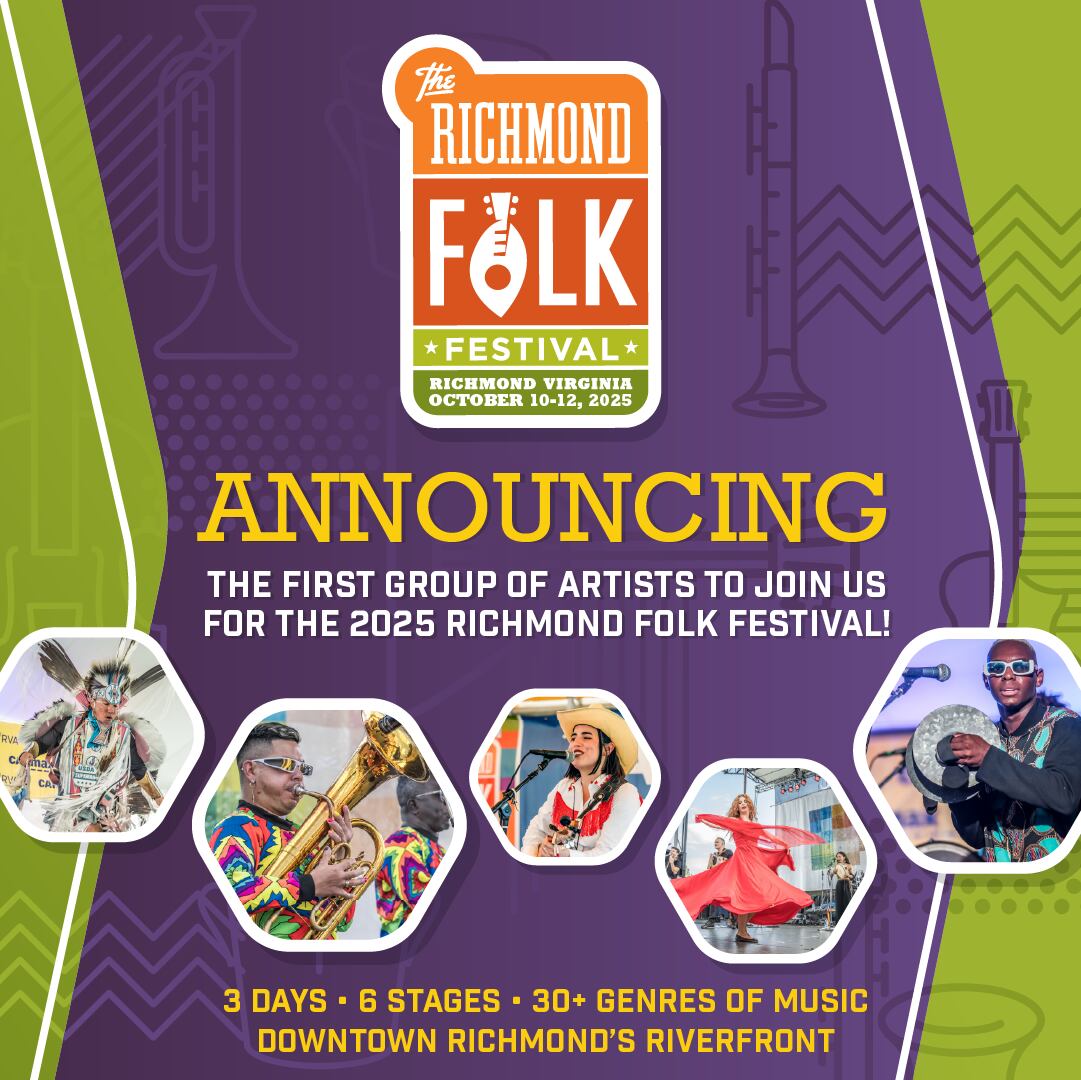 First group of artists announced for Richmond Folk Festival music lineup