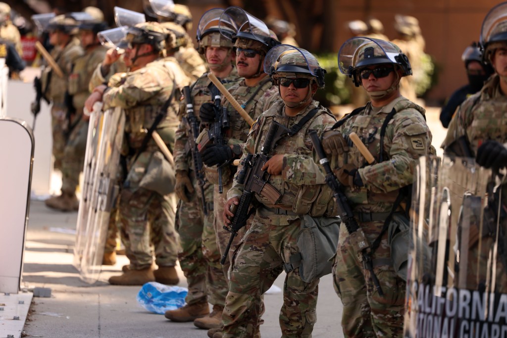 Trump reveals when troops can leave LA, told Newsom ‘do a better job ...